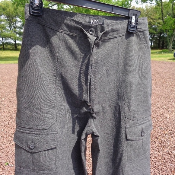 Vintage | Pants & Jumpsuits | Ny Co Vintage Gray Cargo Pocket 9s Pant ...